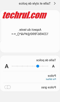 How To Change Text Message Font Size On Samsung A20 - Techfixhub