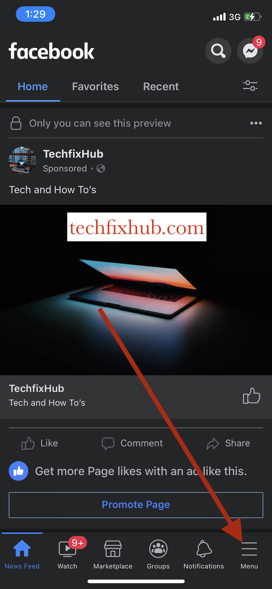 Facebook Two-factor Authentication Code Not Received - Fix - Techfixhub