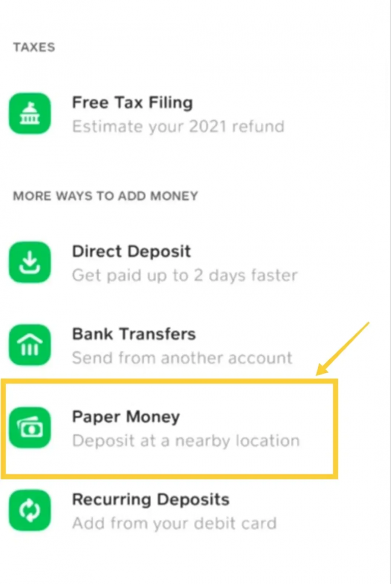 Why Doesn’t My Cash App Have the Paper Money Option? - Techfixhub